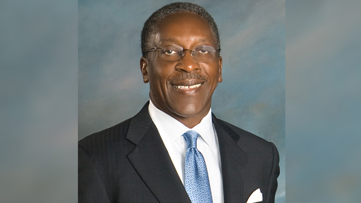 University Trustee Emerson U. Fullwood speaks at East Graduation
